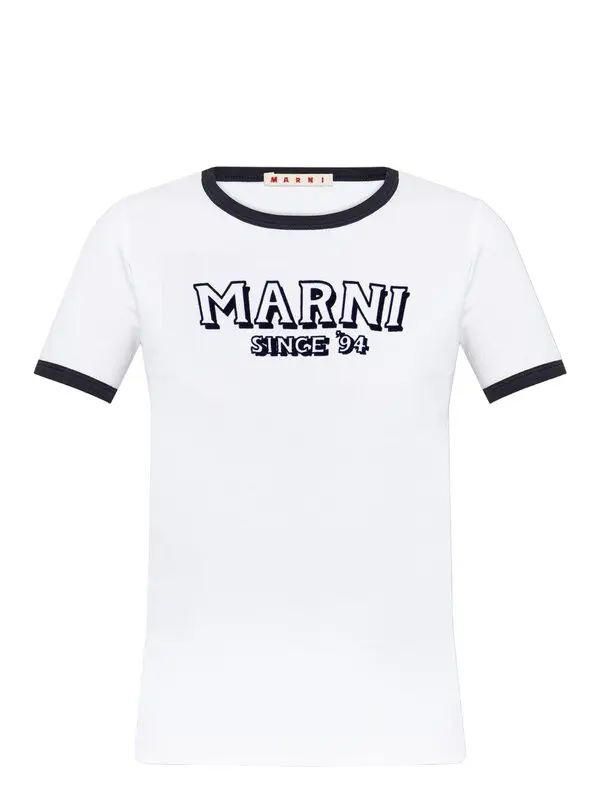 Marni Logo T-shirt - White
