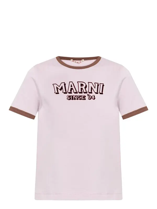 Marni Logo T-shirt - Purple