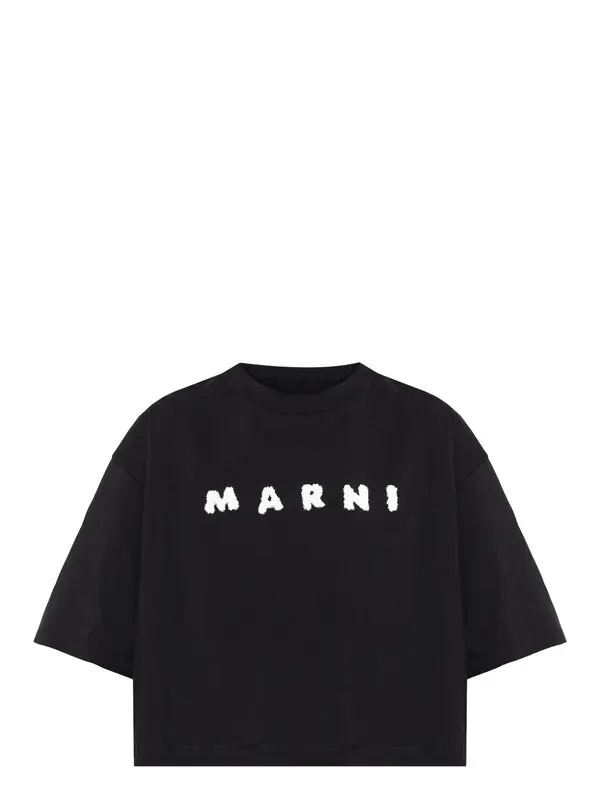 Marni Logo T-shirt - Black