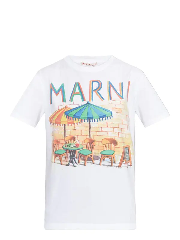 Marni Logo T-shirt - White
