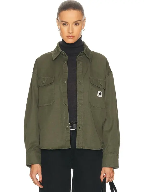 Carhartt Work In Progress Kelly Shirt Jacket - Leaf