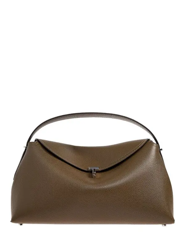 TOTEME T-lock Handbag - Brown