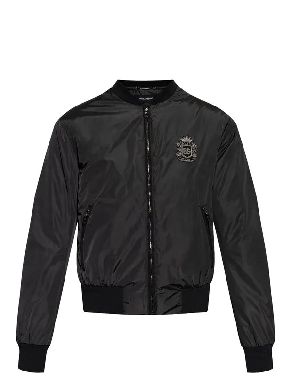 Dolce & Gabbana Bomber Jacket - Black