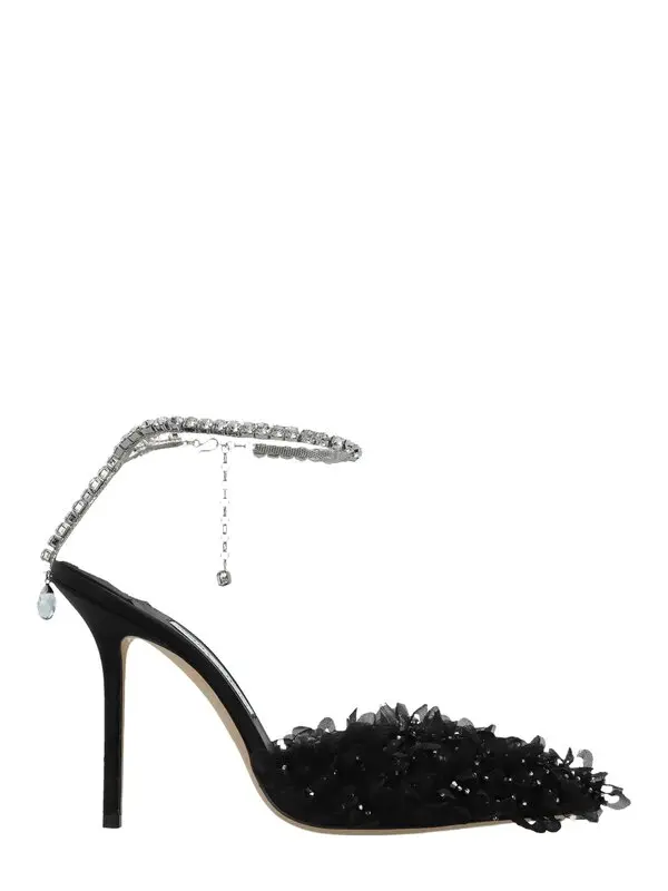 JIMMY CHOO Saeda Heeled Shoes - Black