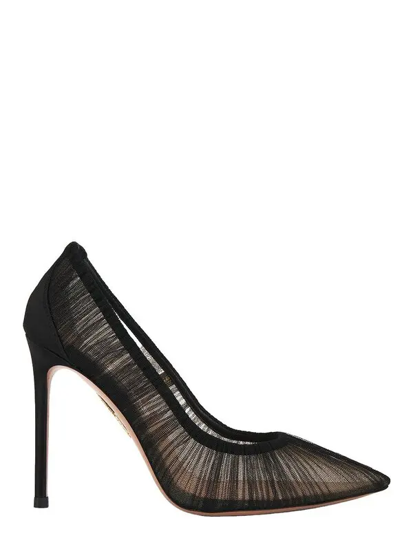 AQUAZZURA Voile 105 Pump - Black