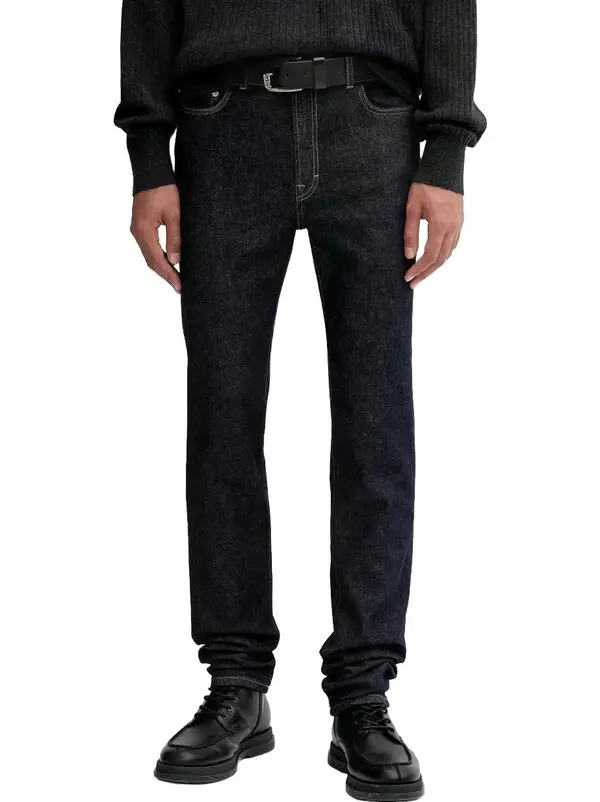 Filippa K Logo-patch Jeans - Blue
