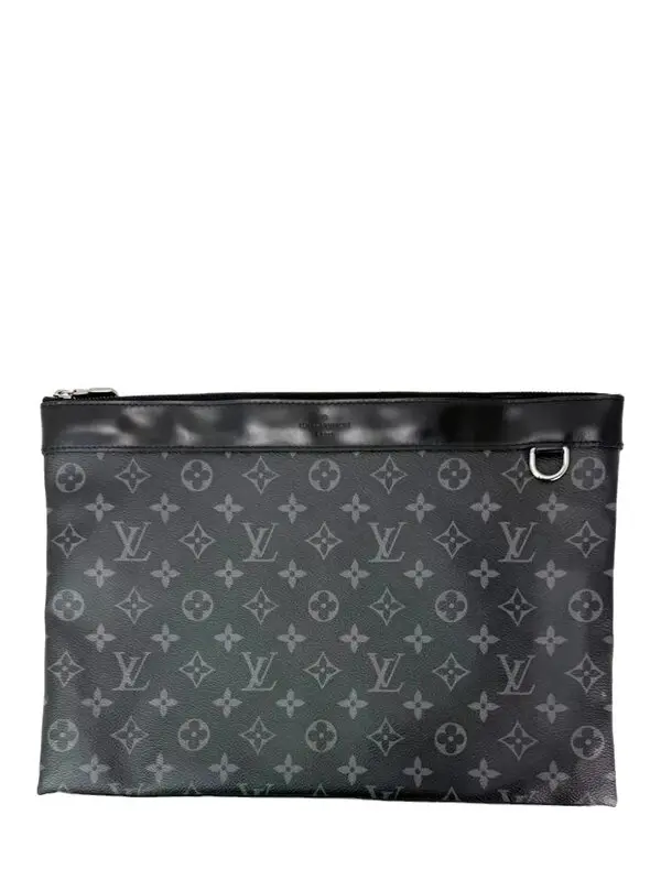 LOUIS VUITTON Gm Discovery Monogram Pochette - Black