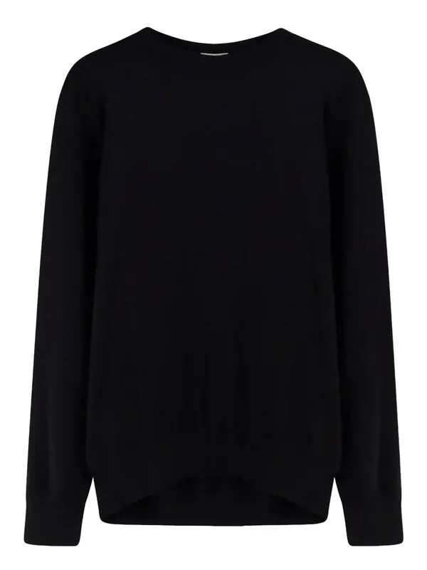 Stone Island Organic Cotton Sweater - Black