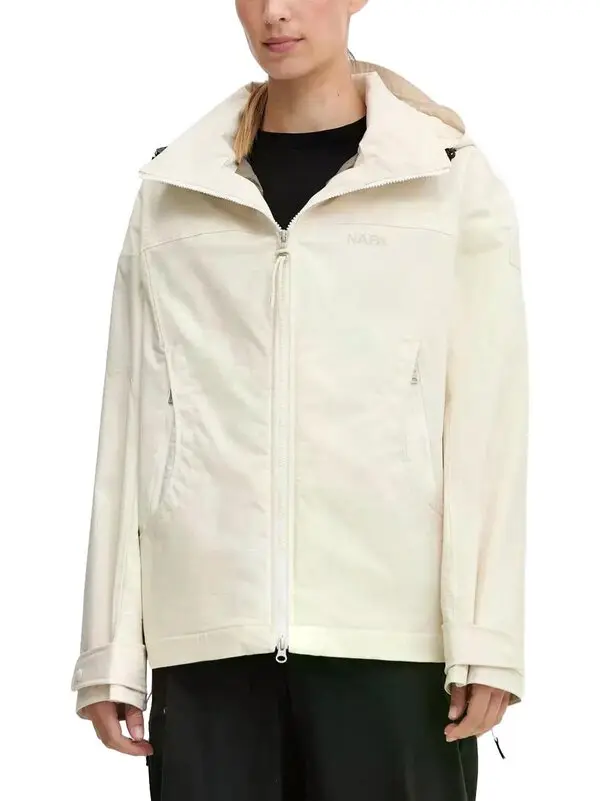 NAPAPIJRI Biez Hooded Zip-up Jacket - Neutrals
