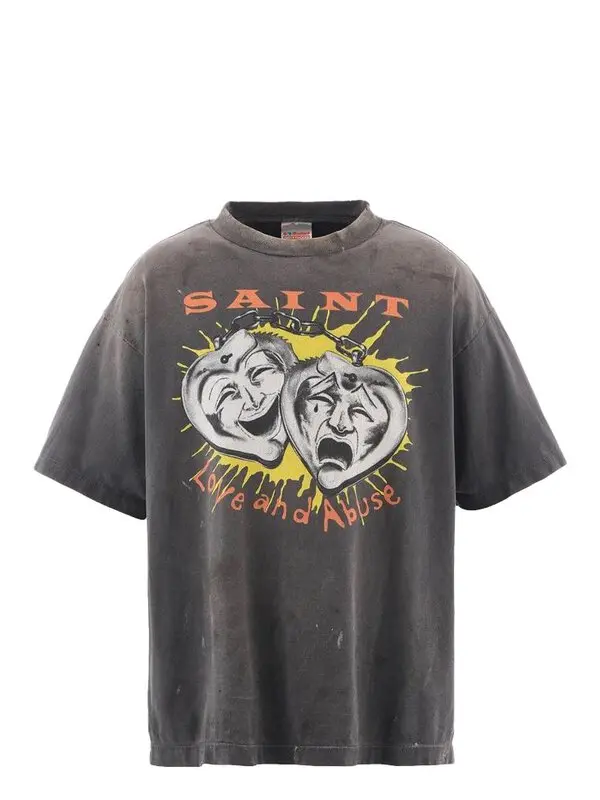SAINT MXXXXXX Saint Mask T-shirt - Black
