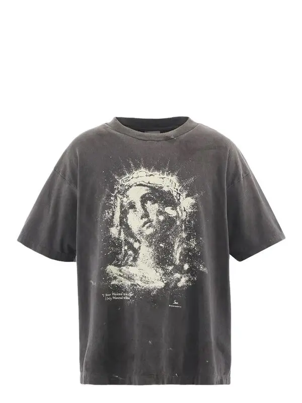 SAINT MXXXXXX Maria T-shirt - Black
