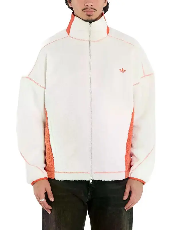 Adidas Fleece Jacket - White