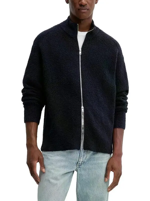 Filippa K Zip-up Cardigan - Blue