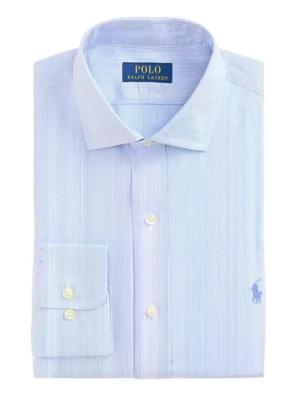 Polo Ralph Lauren Striped Long-sleeve Shirt - Blue