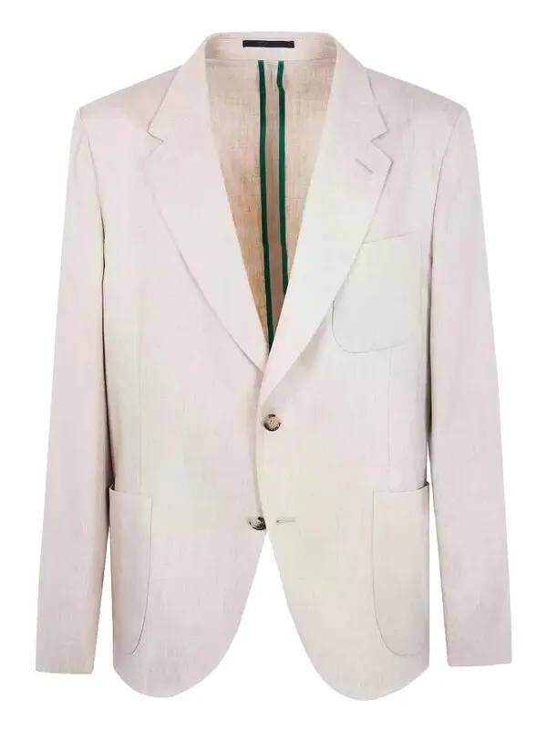 Paul Smith Notch-lapel Single-breasted Jacket - Neutrals