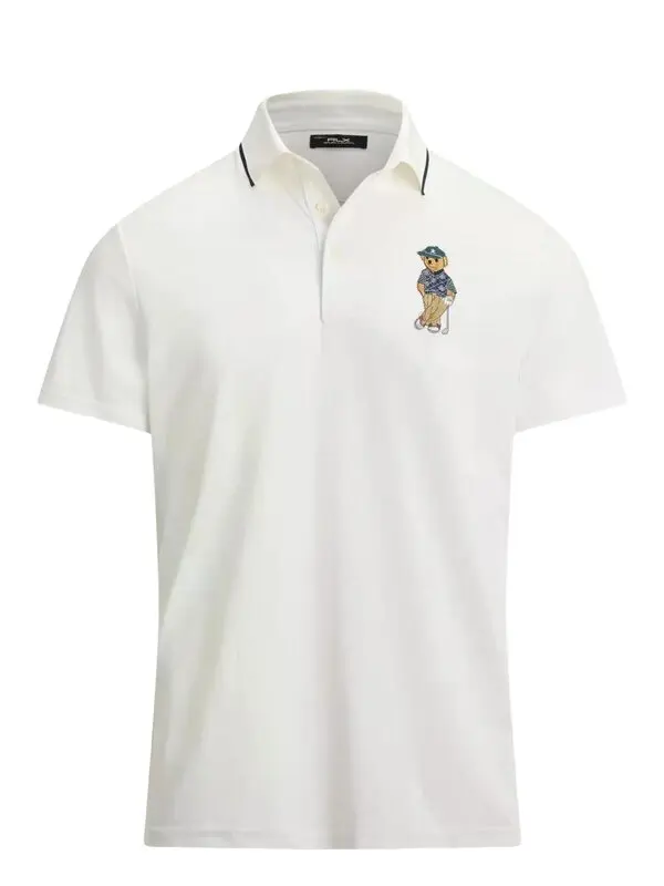 Rlx Ralph Lauren Bear-motif Polo Shirt - White