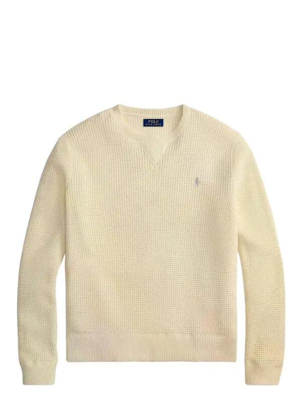 Polo Ralph Lauren Waffle-knit Sweater - Neutrals