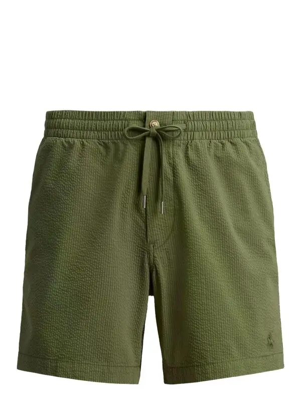 Polo Ralph Lauren Textured Drawstring Shorts - Green