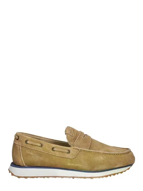 NAPAPIJRI Shard Suede Loafers - Brown