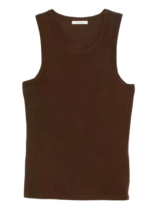 ENTIRE STUDIOS Sleeveless Tank Top - Brown
