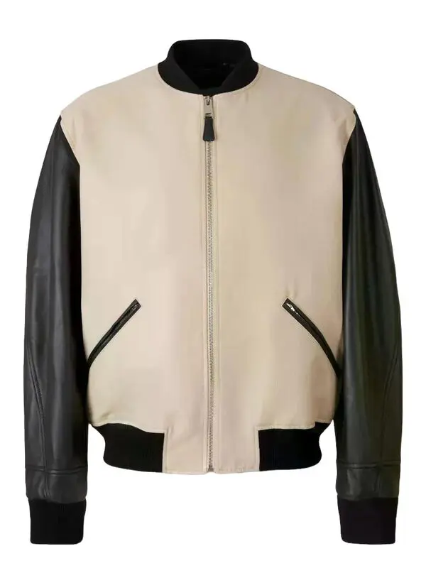 Givenchy Zip-up Bomber Jacket - Neutrals