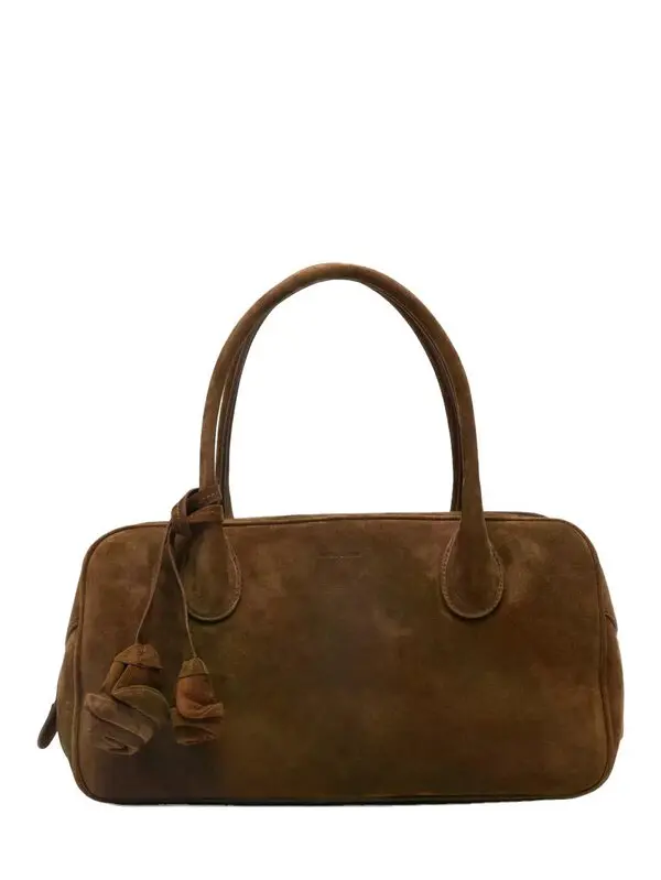 Magda Butrym Brigitte Tassel Tote Bag - Brown