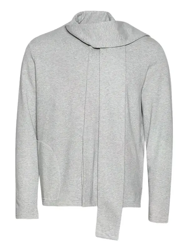 MAISON MARGIELA Collared Long-sleeve Sweater - Grey