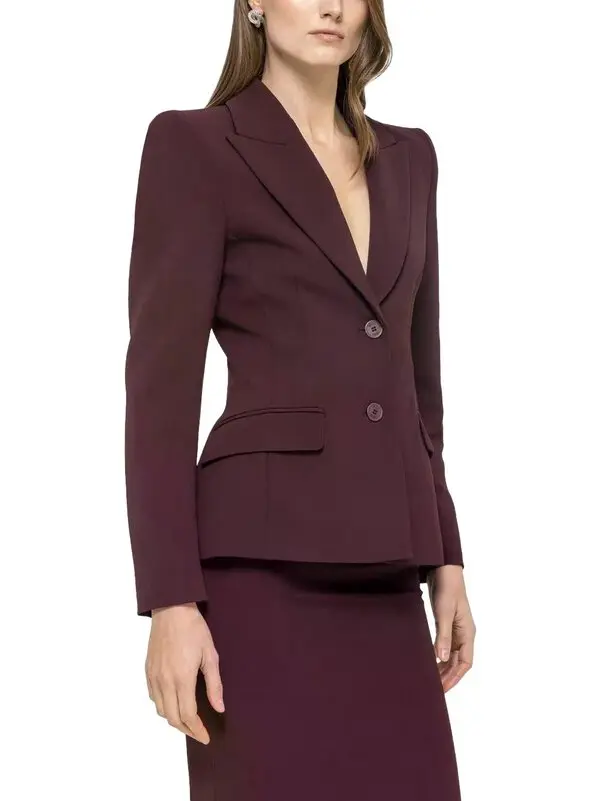 NISSA Single-breasted Blazer - Purple