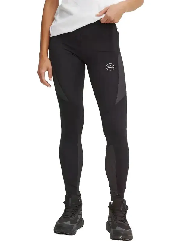 LA SPORTIVA Triumph Panelled Performance Leggings - Black