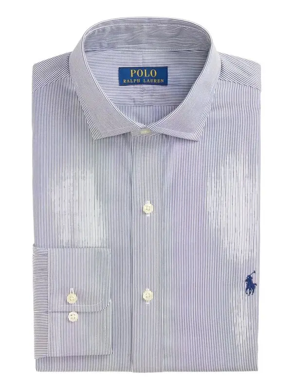 Polo Ralph Lauren Striped Long-sleeve Shirt - Blue