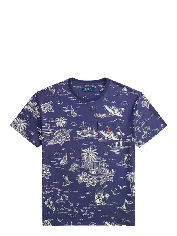 Polo Ralph Lauren Printed T-shirt - Blue