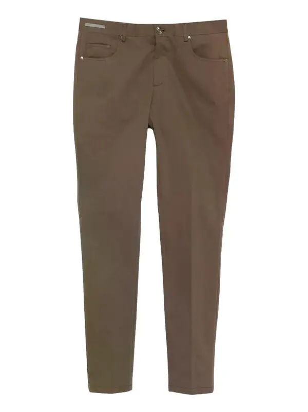 Corneliani Five-pocket Trousers - Brown