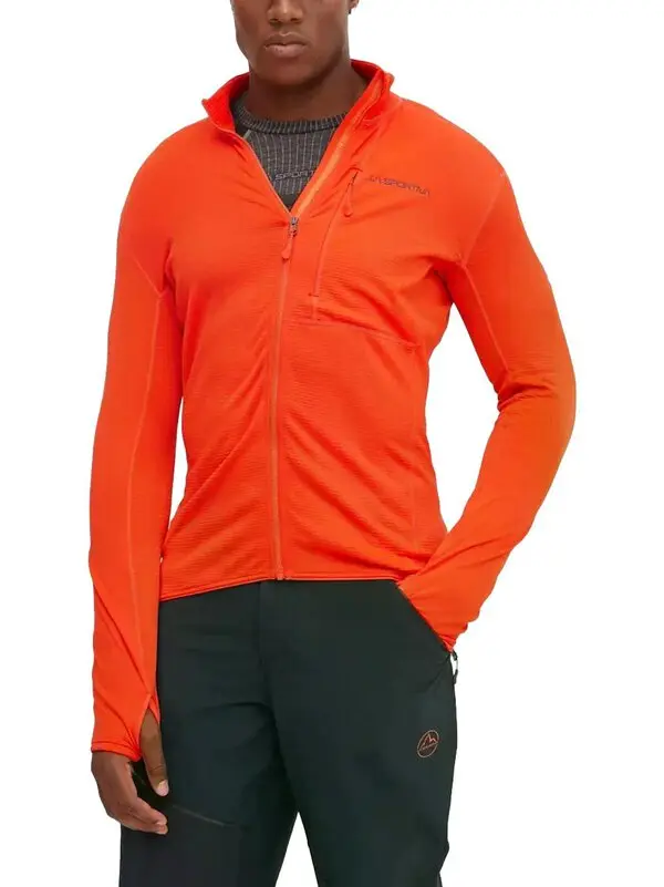 LA SPORTIVA Zip-up Long-sleeved Track Jacket - Orange