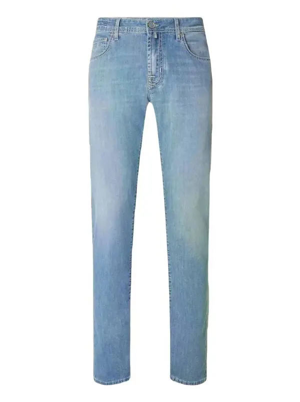 Jacob Cohen Buttoned Jeans - Blue