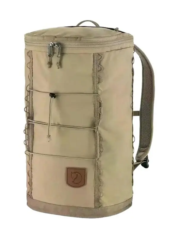 Fjallraven Singi Backpack With Drawstring Detail - Neutrals