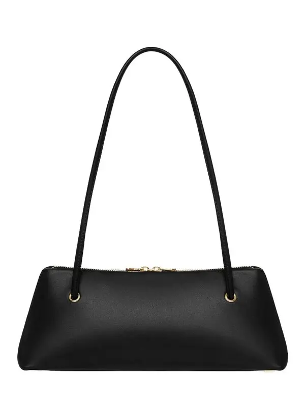 0711 TBILISI Leslie Zip Shoulder Bag - Black
