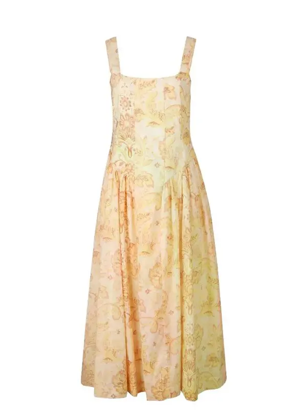 KATE FORD Peonia Bodige Gown - Neutrals
