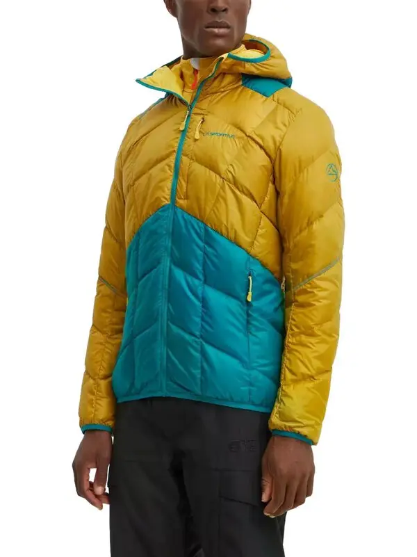 LA SPORTIVA Quilted Hooded Jacket - Yellow