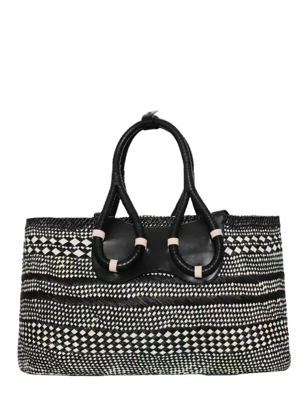 Johanna Ortiz Swaying Silhouettes Tote Bag - Black