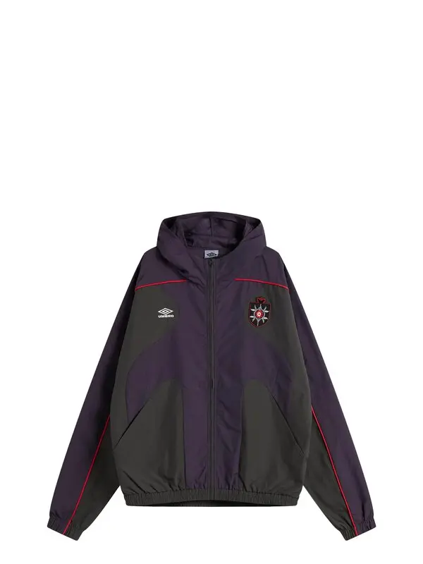 UMBRO BY SLAM JAM Rose Crest Masked Tracksuit - Dark Grey Dark Purple
