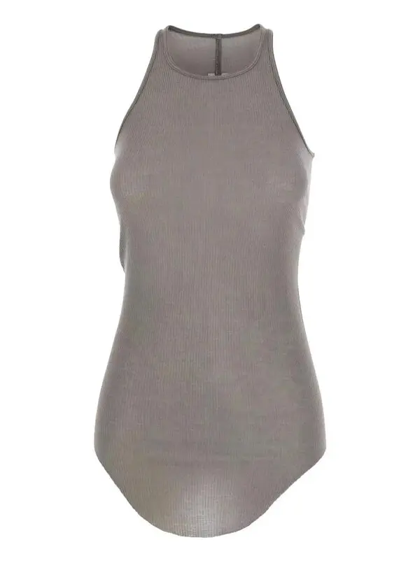 Rick Owens Ribbed Top - Grey