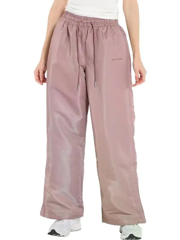JORDAN Drawstring Track Pants - Pink