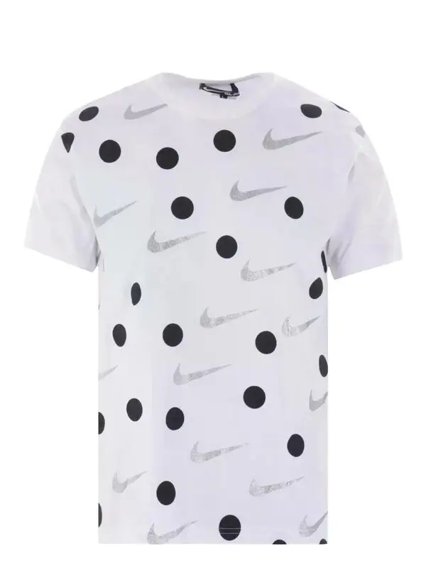 BLACK COMME DES GARÇONS X Nike Polka Dot-pattern T-shirt - White