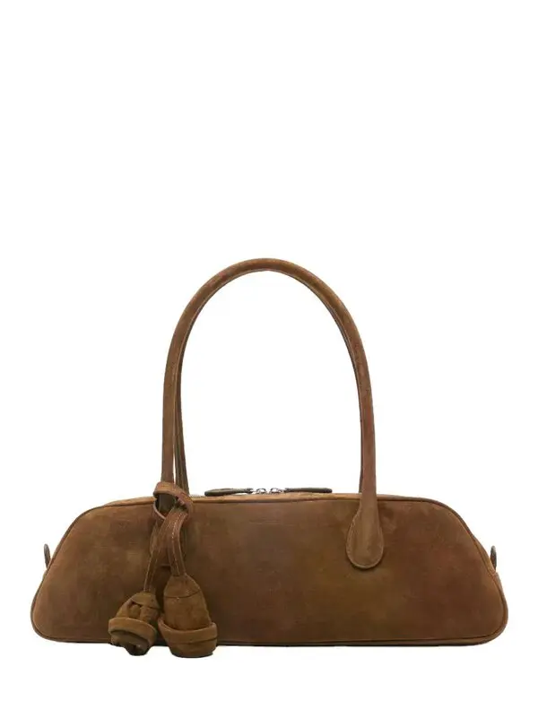 Magda Butrym Brigitte Trapeze Tote Bag - Brown