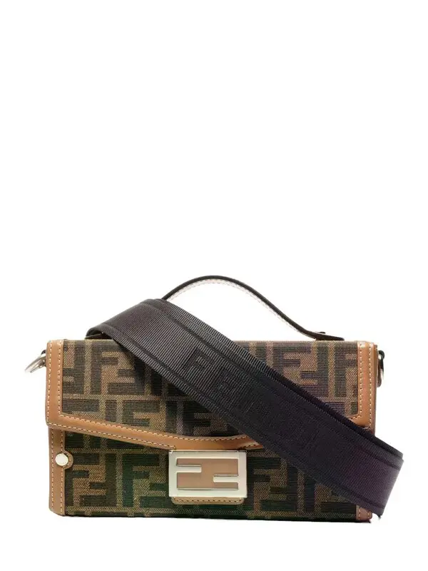 Fendi Zucca Trunk Cross-body Bag - Brown