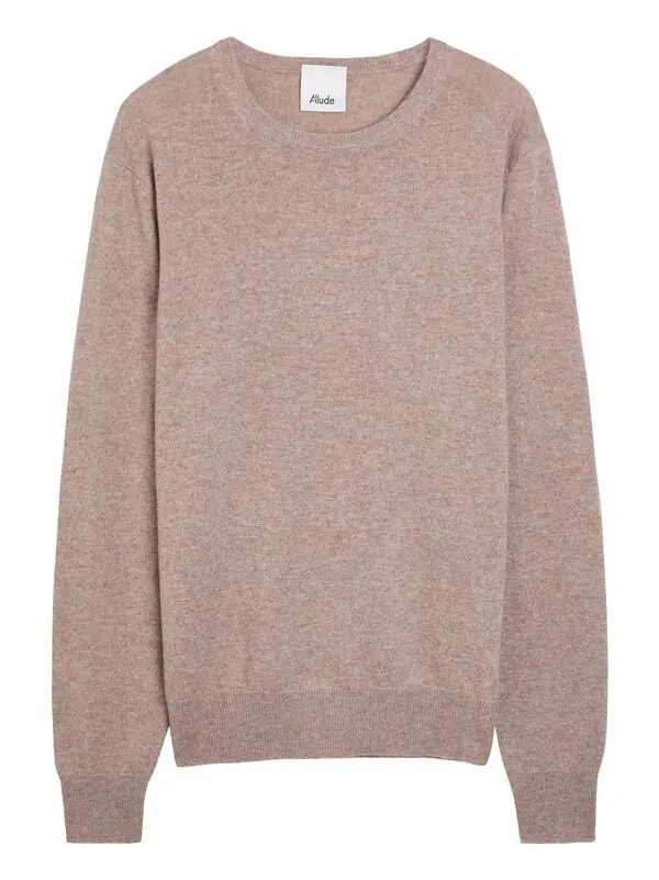 ALLUDE Cashmere Jumper - Taupe