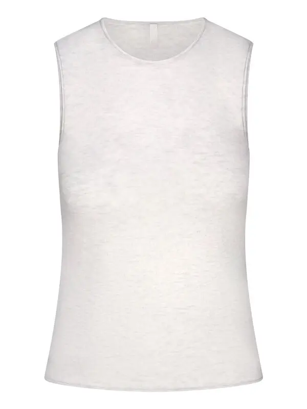 SKIMS Sleeveless Top - Light Heather Grey