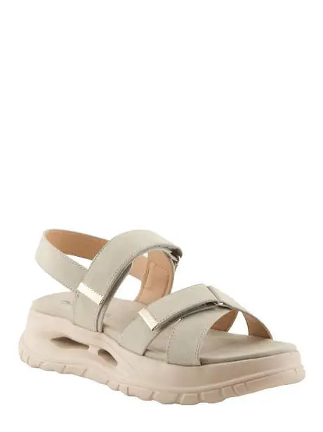 SPRING STEP SHOES Firebird Platform Sandal - Light Grey