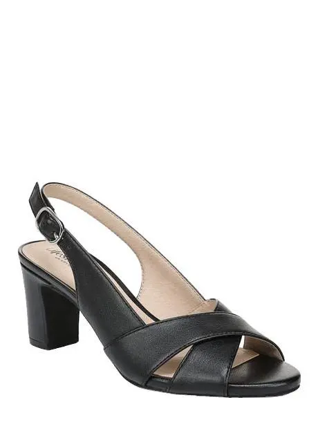 LIFESTRIDE Crisscross Slingback Sandal - Black