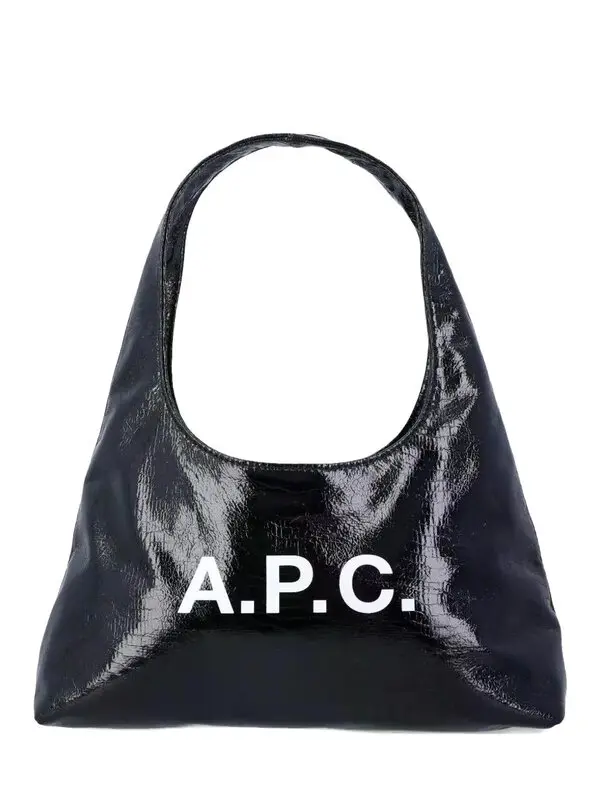 A.p.c. Ninon Top Handle Mini Bag - Black